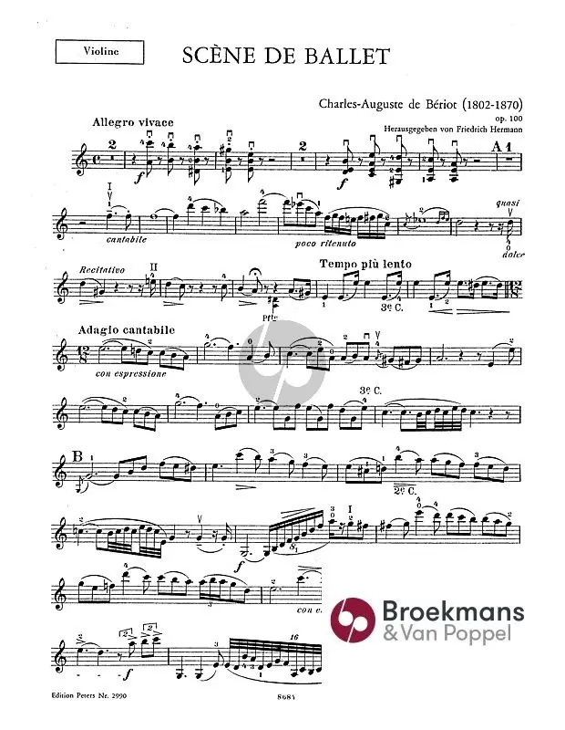 Escenas De Ballet Para Violin: Obra Maestra Beriot | Vanessa Mae
